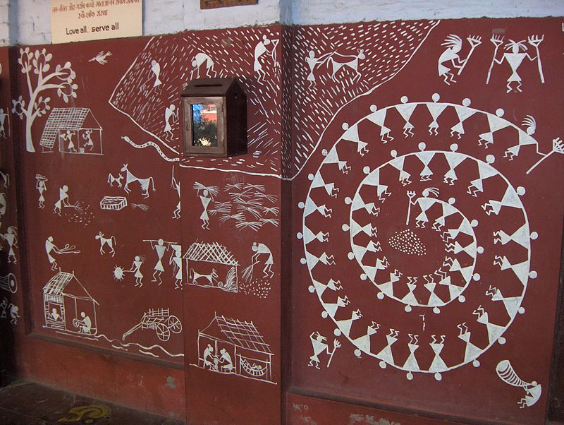 Warli tribe and their tribal art - Biodiversity of India: A Wiki ...